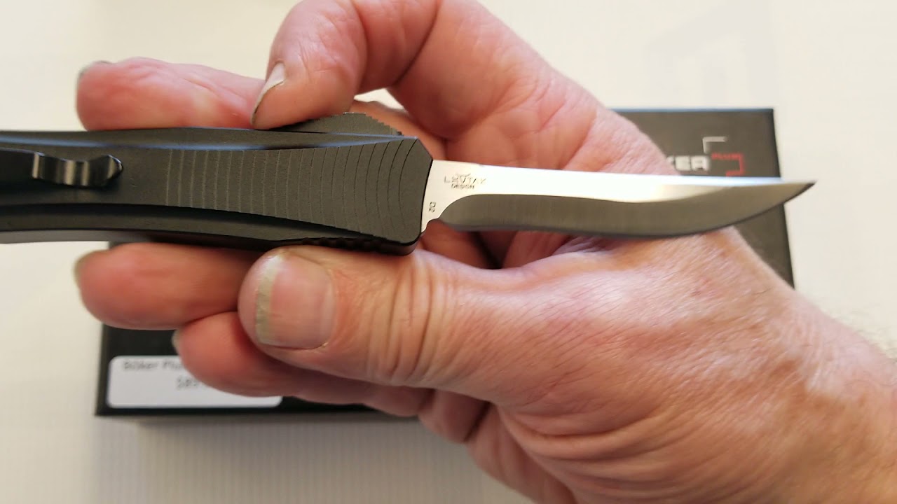 Boker + Mini Eagle D2 OTF - 06EX224 - YouTube