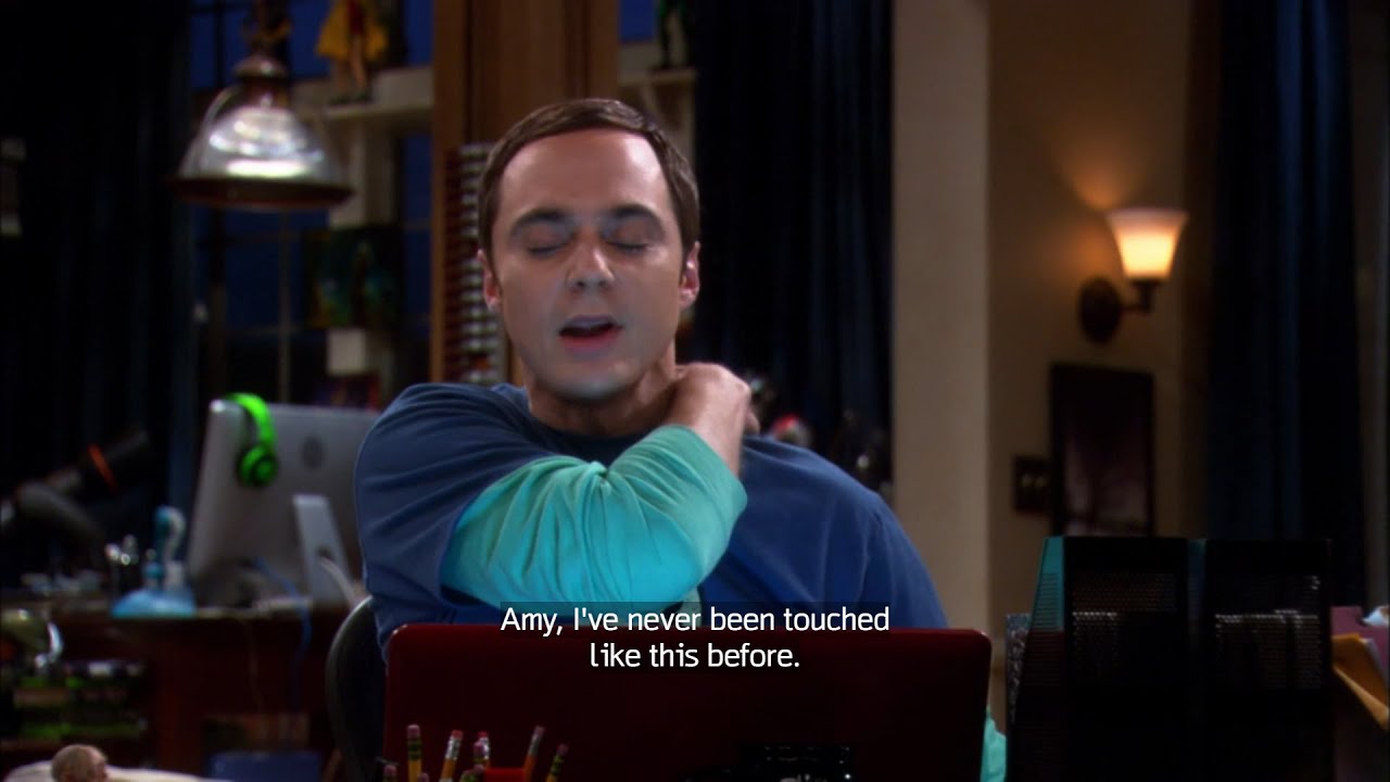 Sheldon touches himself! TBBT S4E24 - YouTube