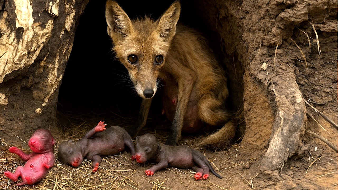 A fox mom 🦊 took my roast chicken—what I found out next truly touched ...