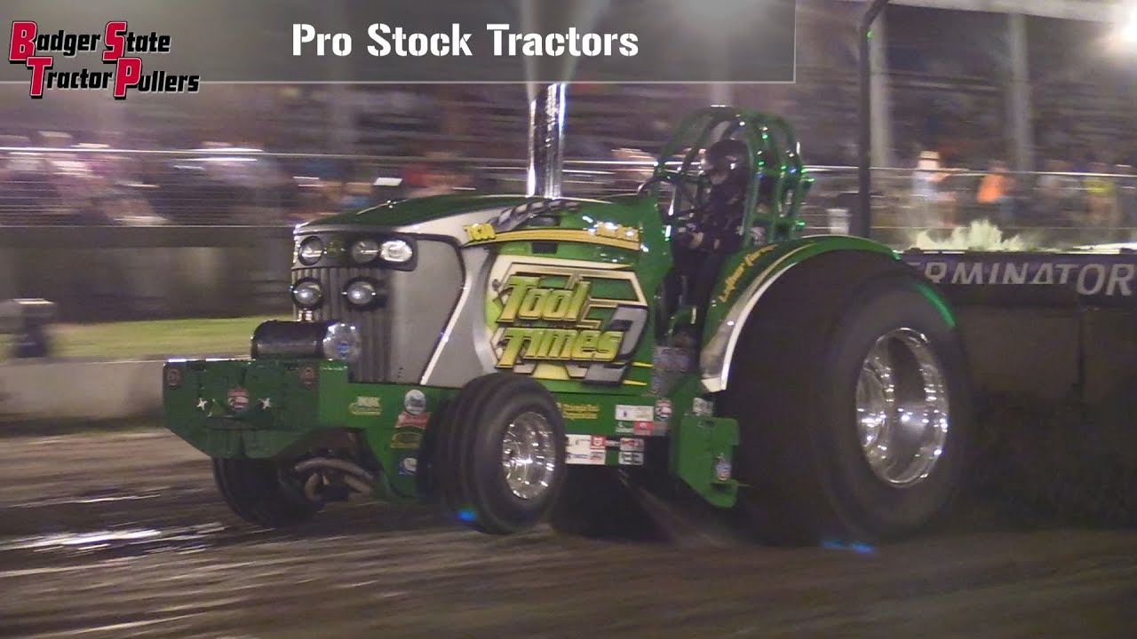 Pro Stock Tractors Pulling at Warren, IL - August 2nd, 2019 - YouTube