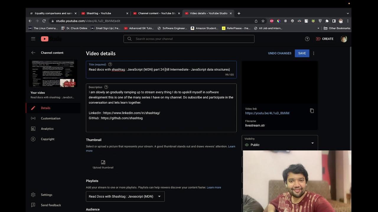 Read docs with shashtag : JavaScript (MDN) part 24 (till Intermediate - JavaScript data ...