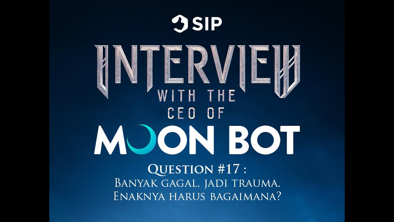 Interview with the CEO of #MoonBot : Banyak gagal, jadi trauma. Enaknya ...