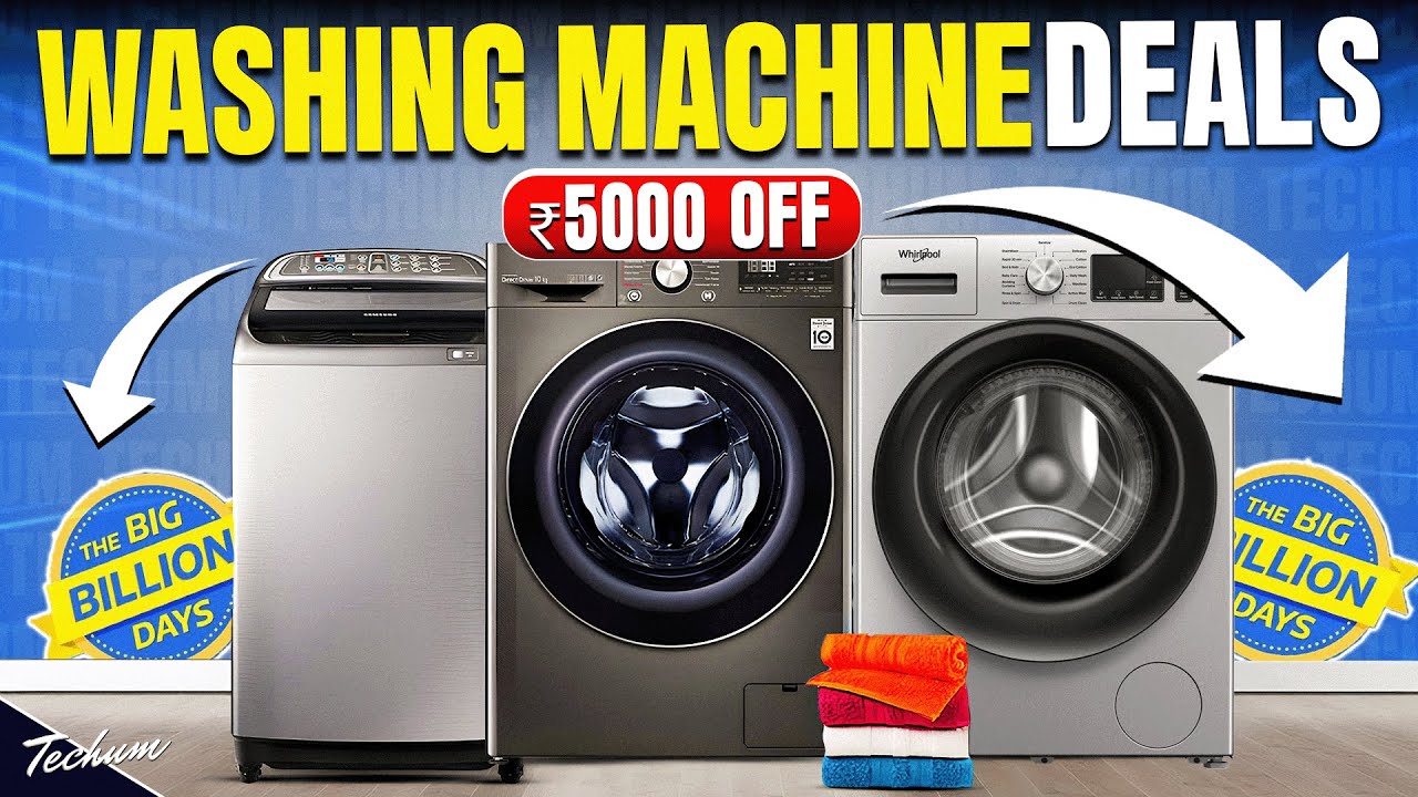 Best Washing Machines in Flipkart BBD Sale 2025🔥 Top Picks Under ₹20k ...