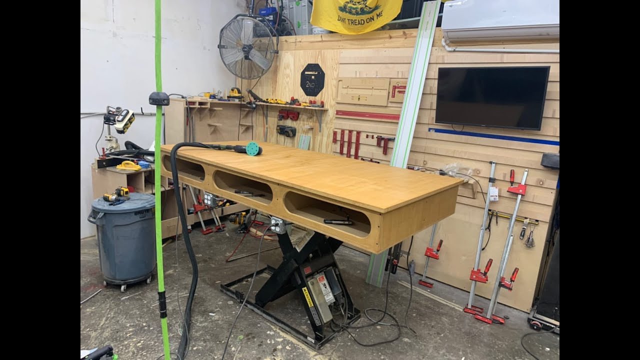Ultimate Workbench for custom woodworking & carpentry - YouTube