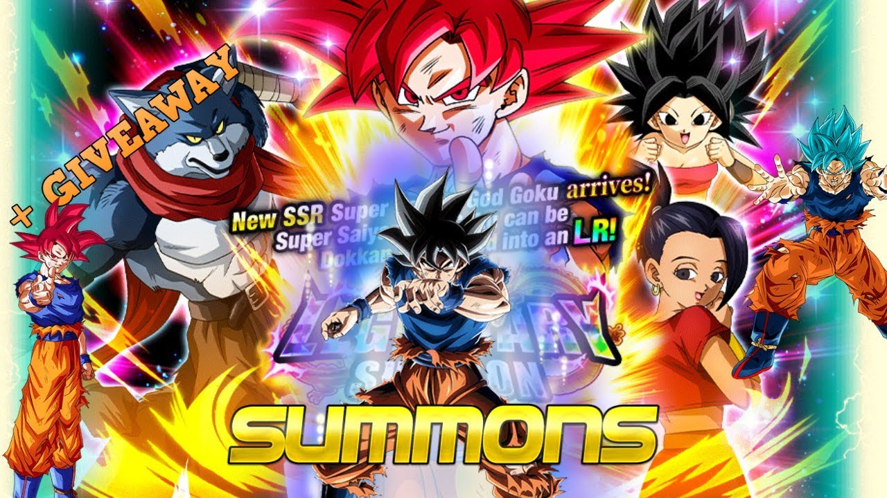 PULLING ON LR GUNKU+GIVEAWAY!!!! DBZ: DOKKAN BATTLE GLOBAL - YouTube