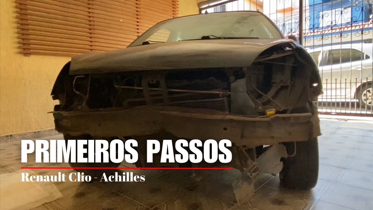 Início do PROJETO Renault Clio Achilles - YouTube