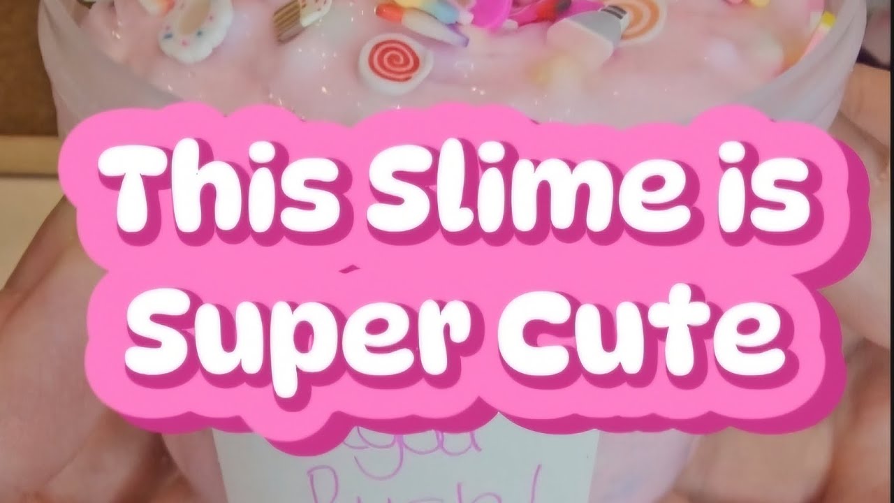 Sugar Rush Pink Rainbow Floam Slime from SlimePop! - YouTube