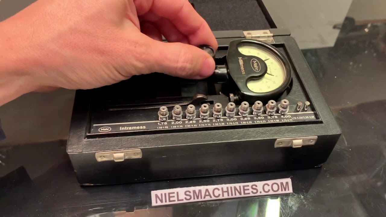 Carl Mahr Intramess 1.50-4.25 mm 844K Inside Micrometer Set - YouTube