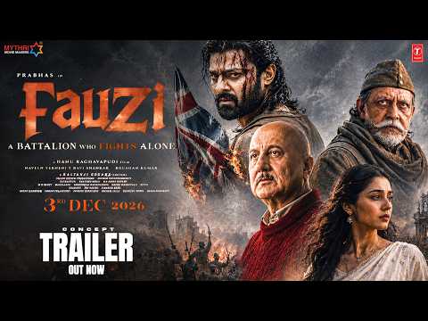 Fauzi - Concept Trailer | Prabhas | Imanvi | Mithun Chakraborty | Hanu Raghavapudi| 2026
