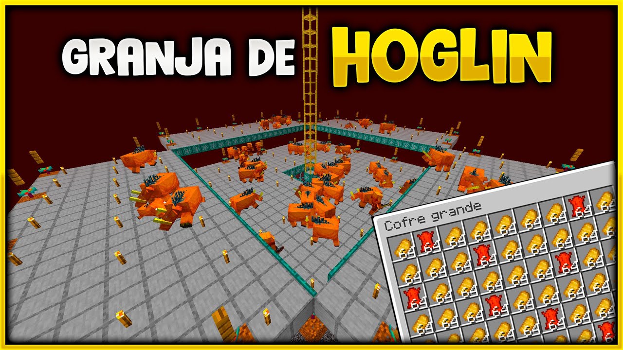 Cómo hacer la MEJOR GRANJA de HOGLINS en Minecraft 1.21 (220K+ por hora ...