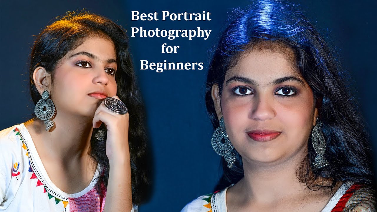 Best Portrait Photography for Beginners | Low Budget Studio Strobe ...