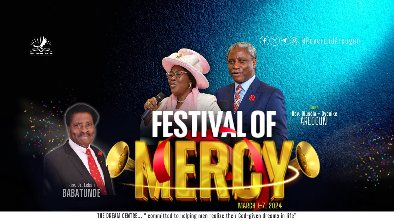 Rev. Olusola Areogun | Inclusion of Mercy | Annual Festival of Mercy ...