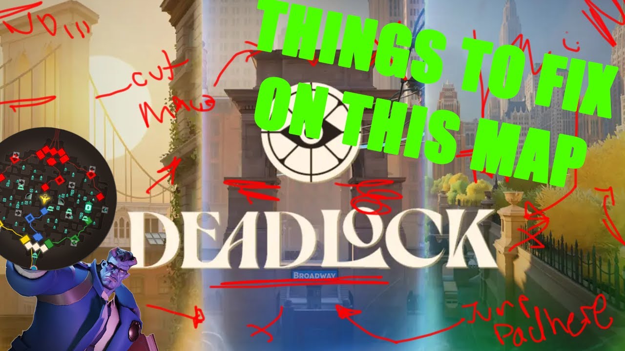 How to FIX the new Deadlock Map | Thoughts and Analysis - YouTube