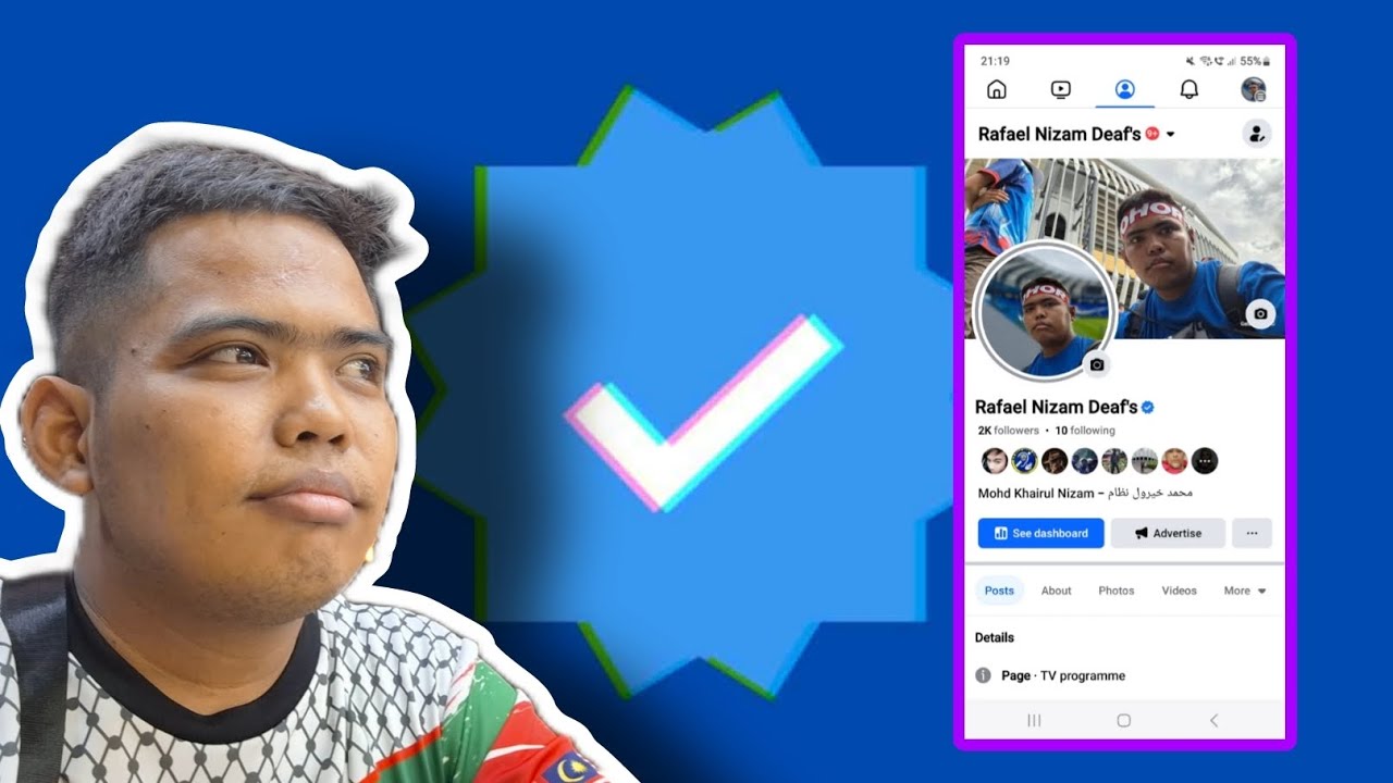 FACEBOOK verified blue tick - YouTube