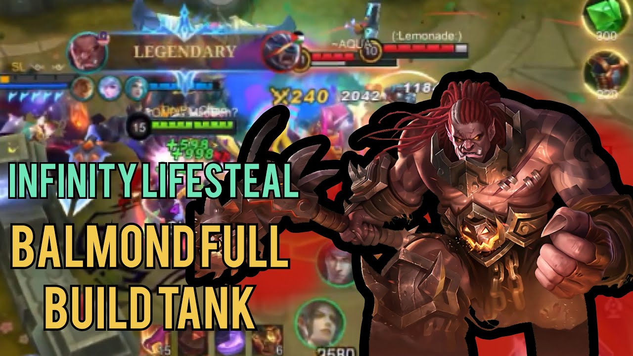 Balmond The Best Item 2023 | Infinity Lifesteal 😱 { Top Global 1 ...