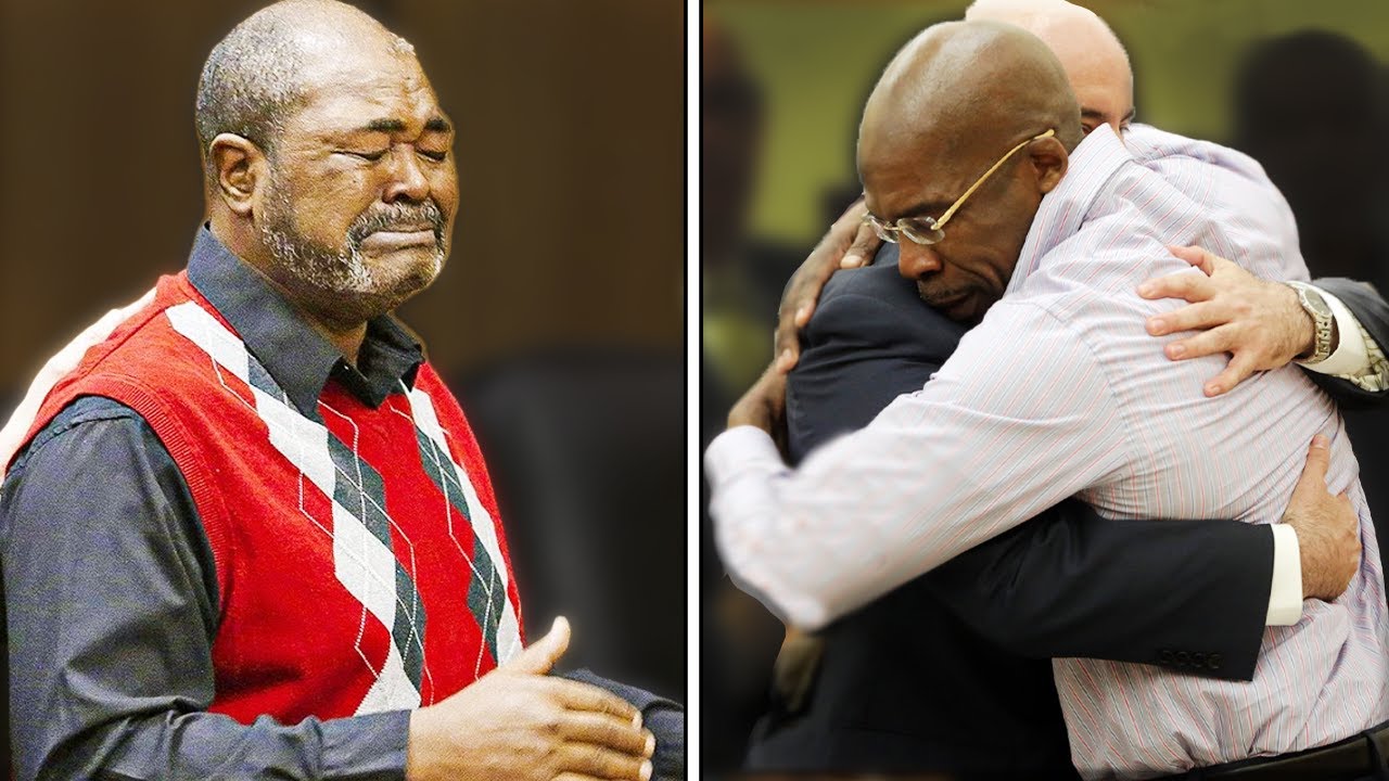 TOP 5 Reactions Of INNOCENT Convicts Set Free After Decades - YouTube