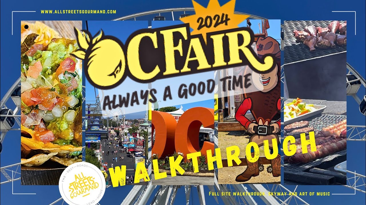 OC Fair 2024 Walk-Through - Full Fair, Skyway, Art of Music - All ...