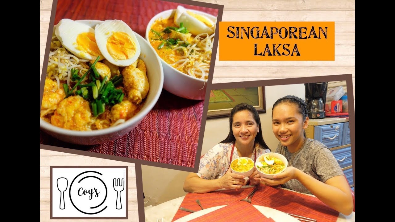 DIY SINGAPOREAN LAKSA | PANLASANG PINOY |EASY STEP BY STEP GUIDE IN ...