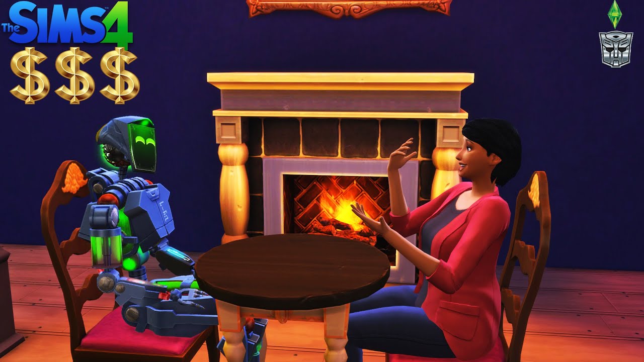 Dating A Robot? | Sims 4 Road to $1 Million Part 42 - YouTube