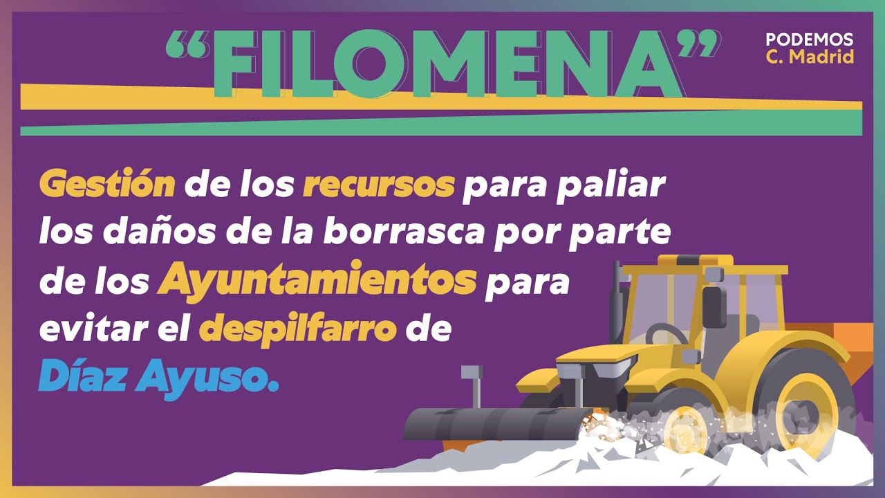 Borrasca Filomena - YouTube