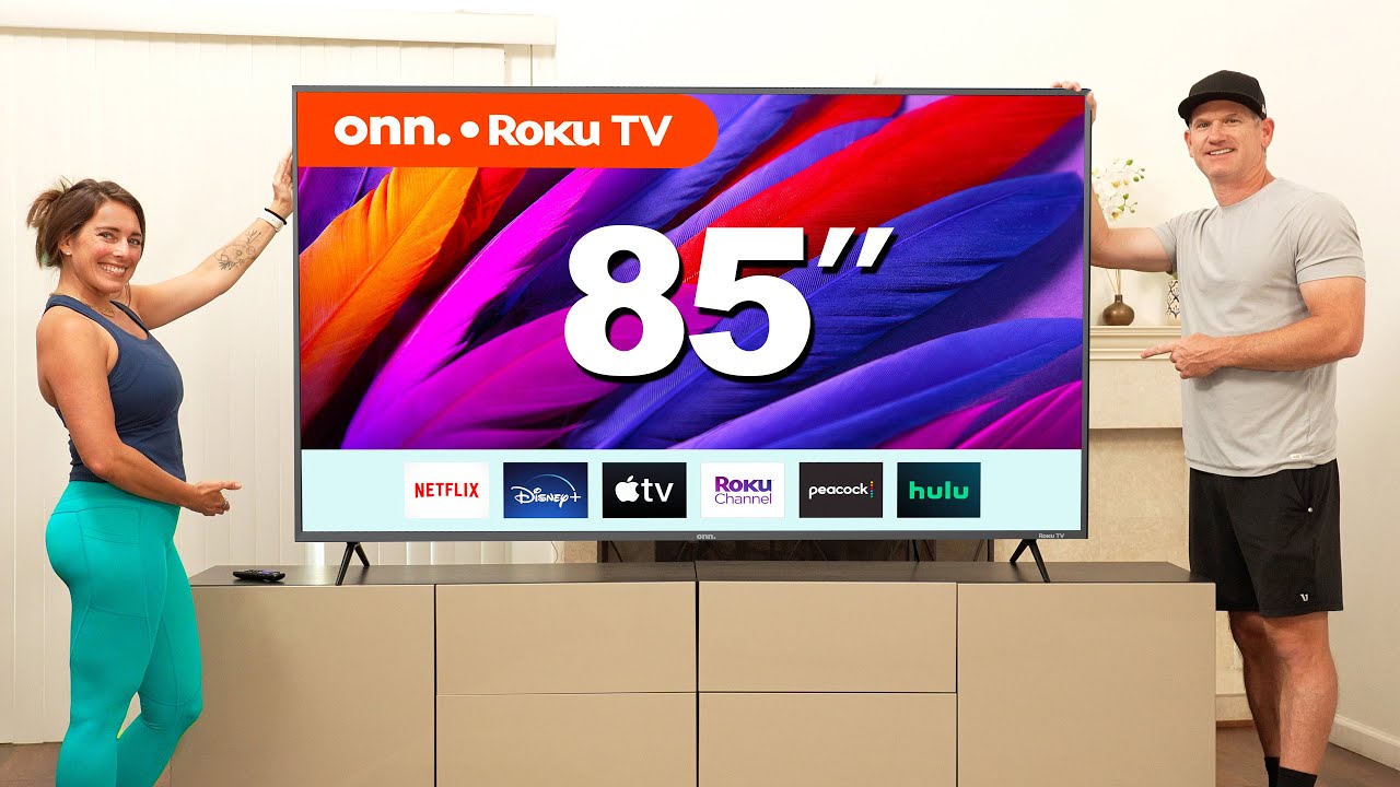 85" onn Roku TV a Worthy Choice? - YouTube