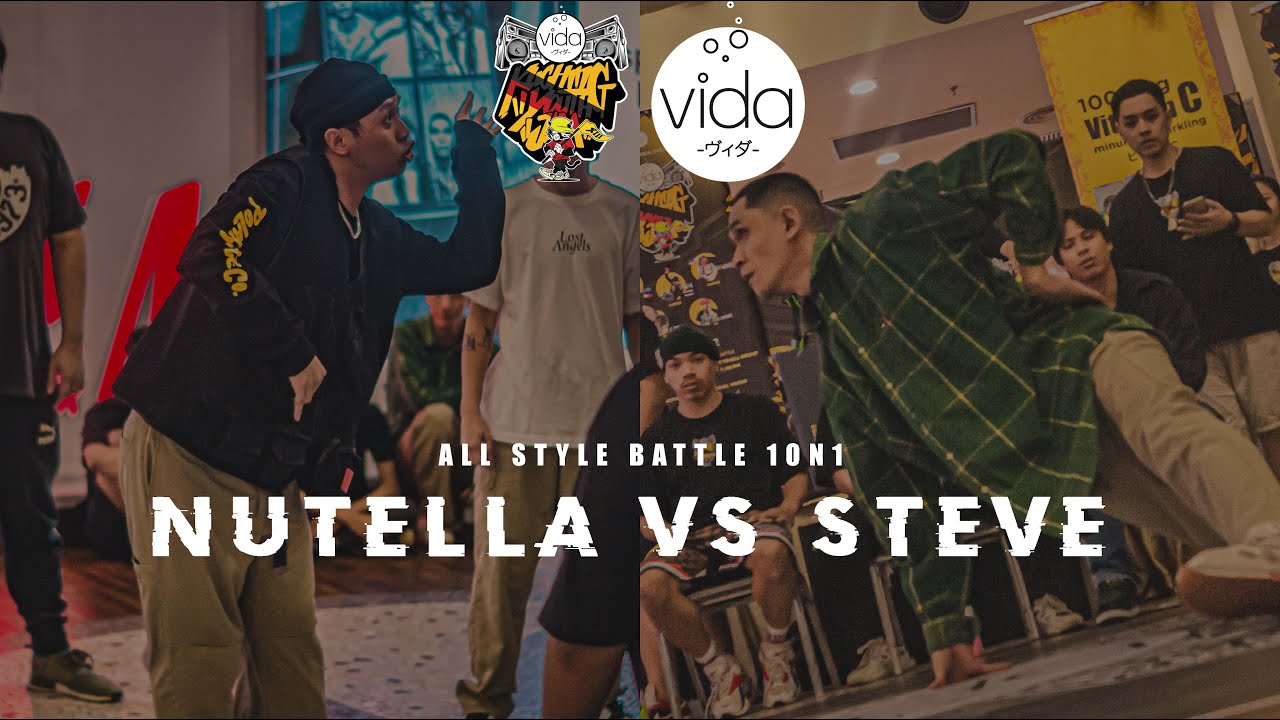 STEVE vs NUTELLA | ALLSTYLE BATTLE 1ON1 FINALS | KUCHING YOUTH JAM 2022 ...