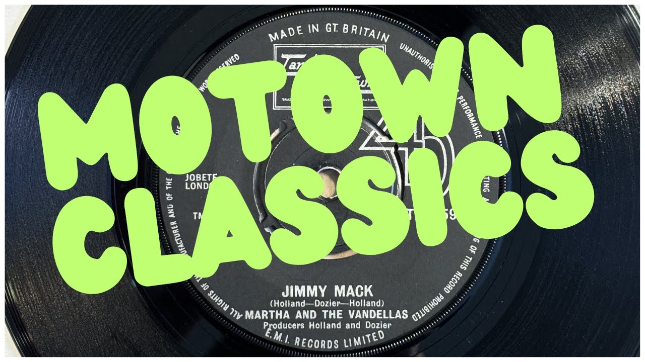 Classic Soul, Motown 45 Vinyl, Martha And the Vandellas - Jimmy Mack ...