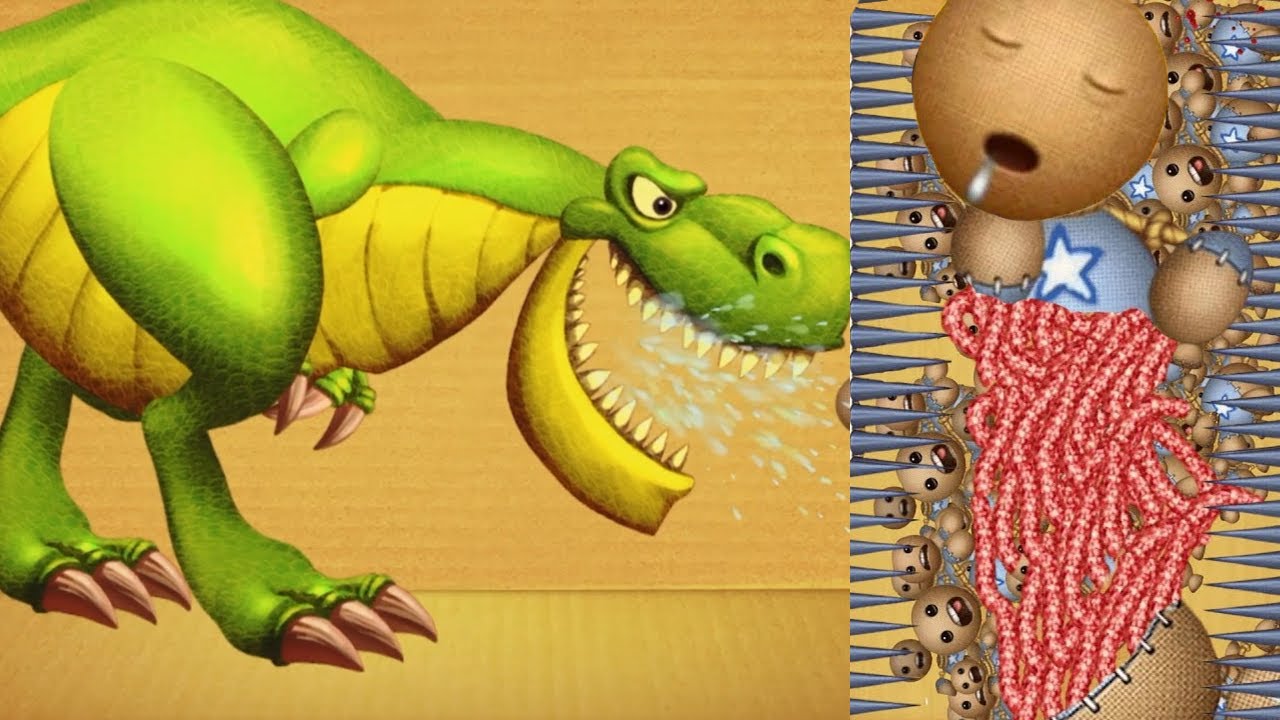 CRAZY T-Rex vs The Buddy | kick The Buddy - YouTube