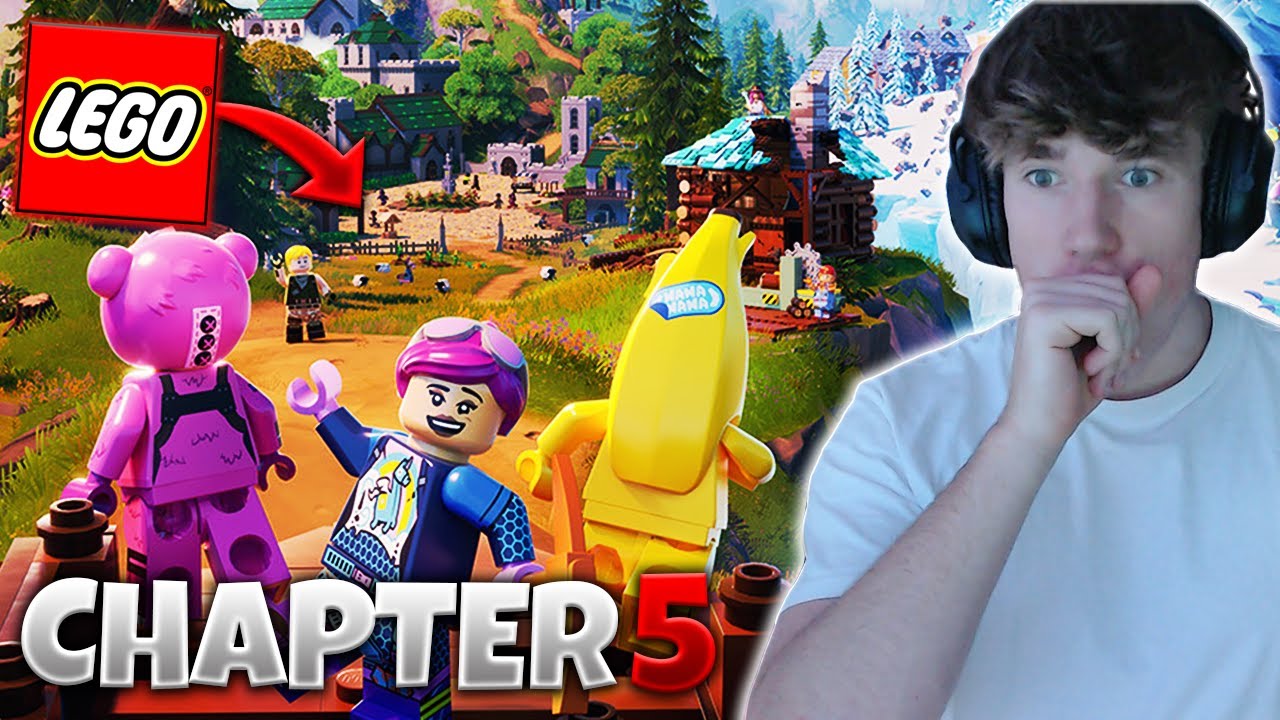Meine Erste Runde In Chapter 5 ๐ฑ Fortnite X Lego Wolltixx Youtube