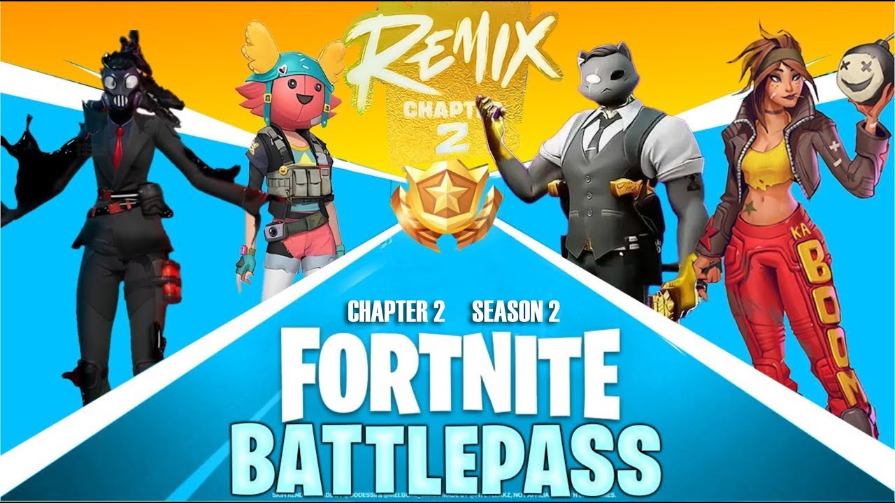 Fortnite: Chapter 2 Remix Battle Pass (Full Showcase) - YouTube