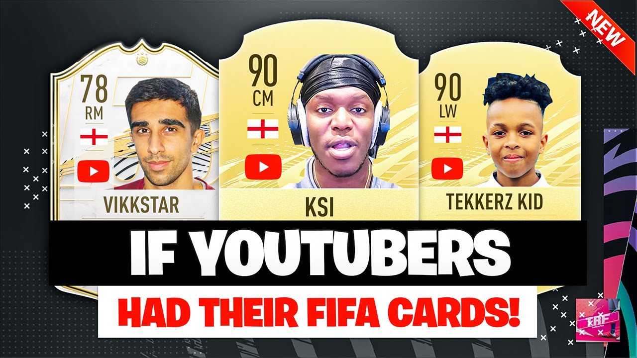 If YouTubers had FIFA Cards ! - YouTube