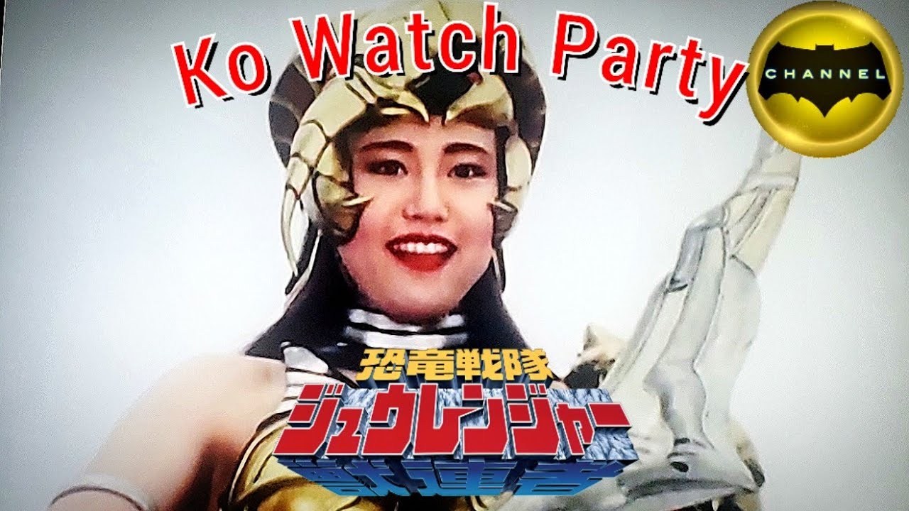 Ko Watch Party | Super Sentai Zyuranger 19-21 w/ The Bat Channel - YouTube