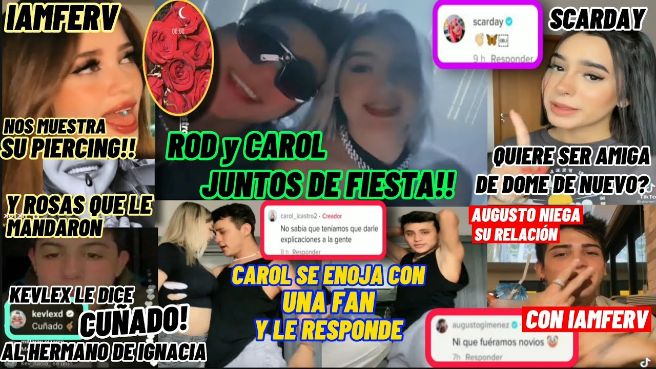 ROD Y CAROL DE FIESTA 🎉🎊 |SCARDAY QUIERE SER AMIGA DE DOMELIPA🤔| - YouTube