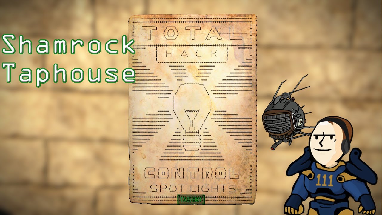 Fallout 4 - The Shamrock Taphouse - Total Hack Spotlights Location ...