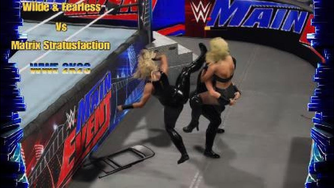 WWE 2K23 Wilde & Fearless Vs Matrix Stratusfaction - Pro-celebrity ...