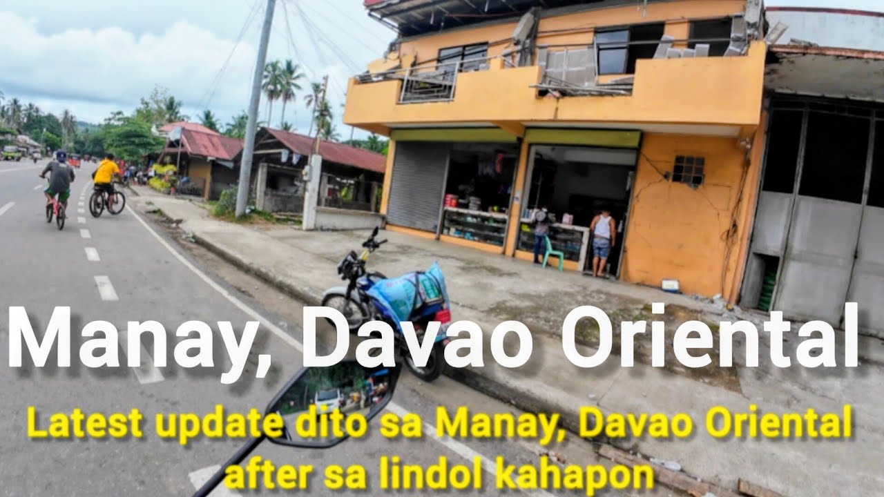 Magnitude 7.6 na lindol kahapon dito sa Manay, Davao Oriental latest ...