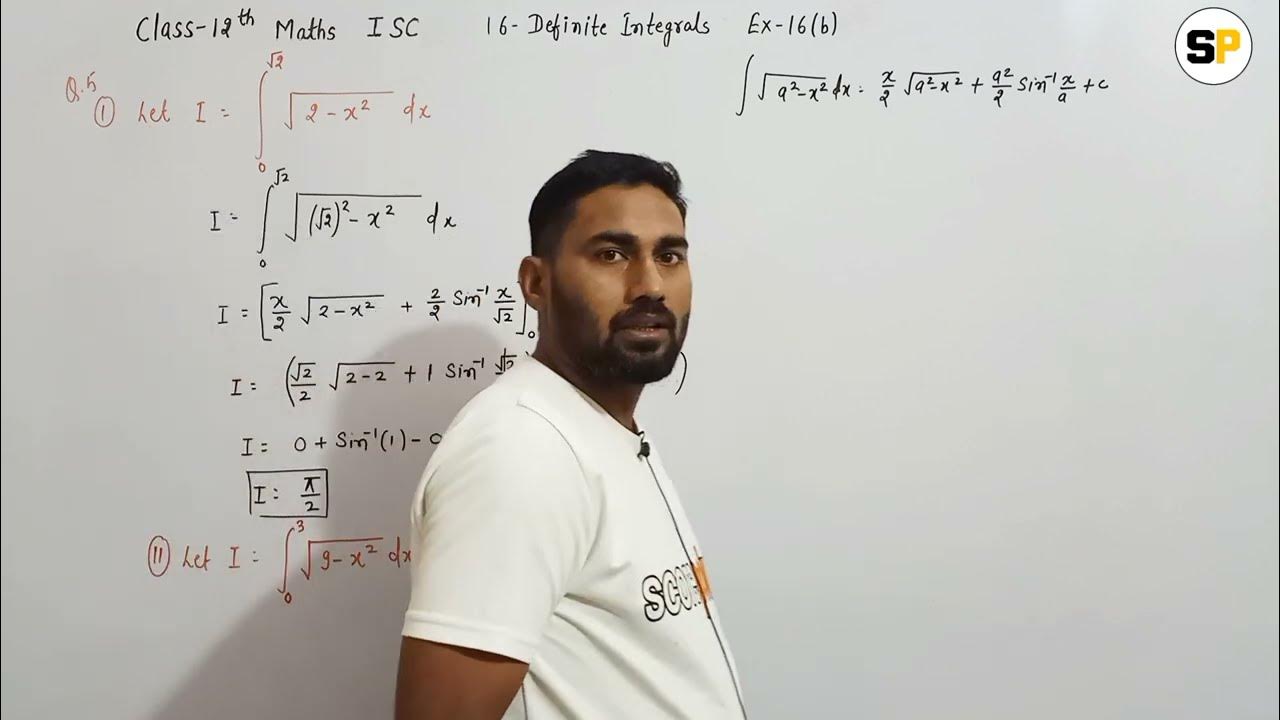 Class 12 Maths | Integrals | Definite Integrals | Integration | Chapter 16 | Ex-16(b) Q5 - YouTube