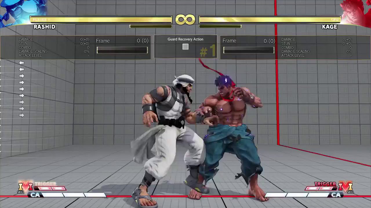 SFV - Rashid VT1 684 dmg - YouTube