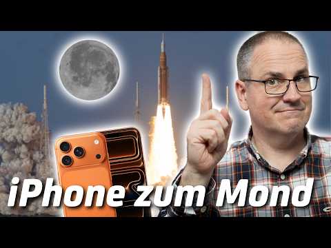 Warum das iPhone 17 Pro Max gerade zum Mond fliegt