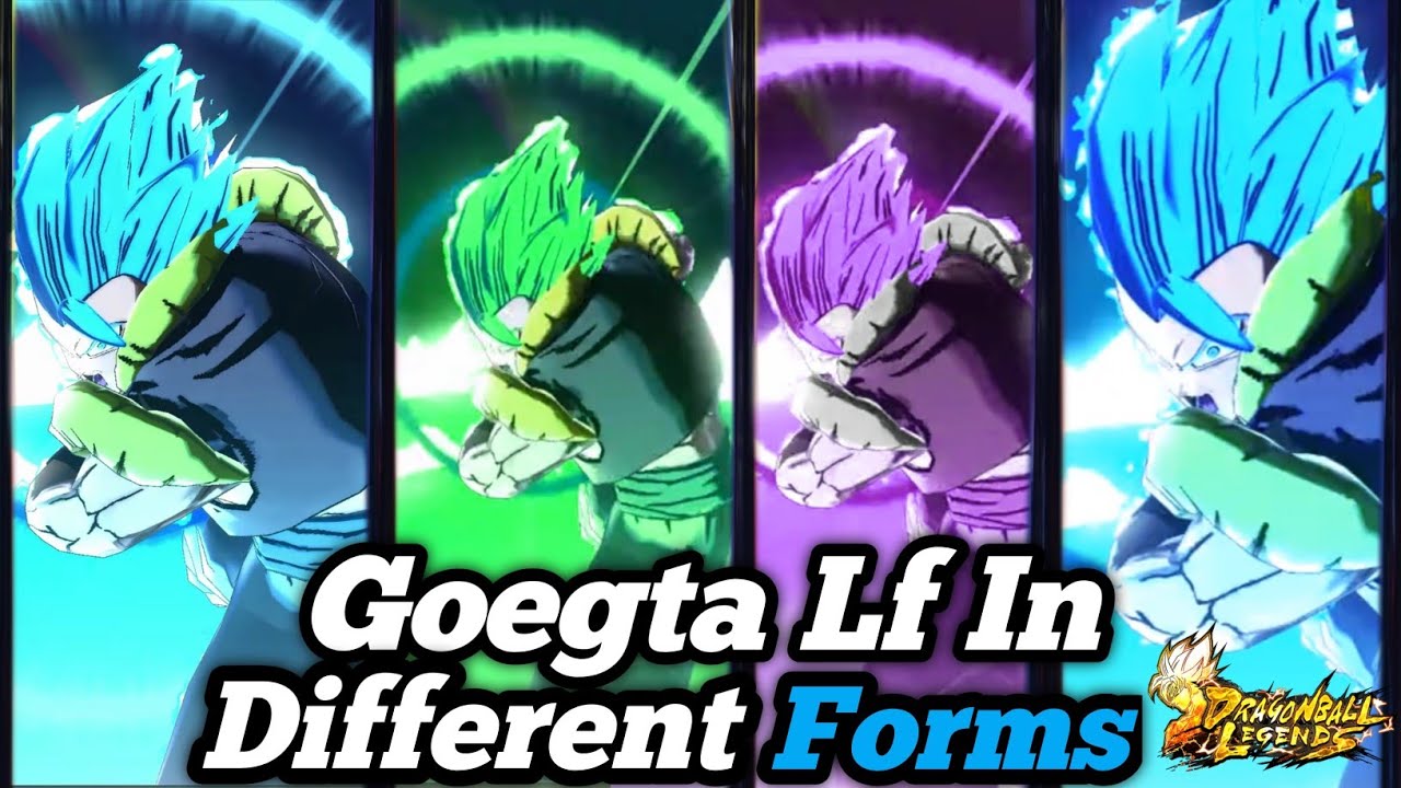 LL Gogeta Lf In Diffrent Forms!!-DB LEGENDS - YouTube