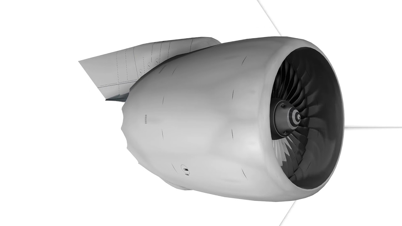 commercial jetliner engine technical engineering build thrust ...