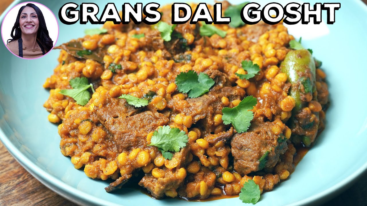 How To Make My Family's DAL GOSHT Recipe | Lamb And Chana Dal Curry ...