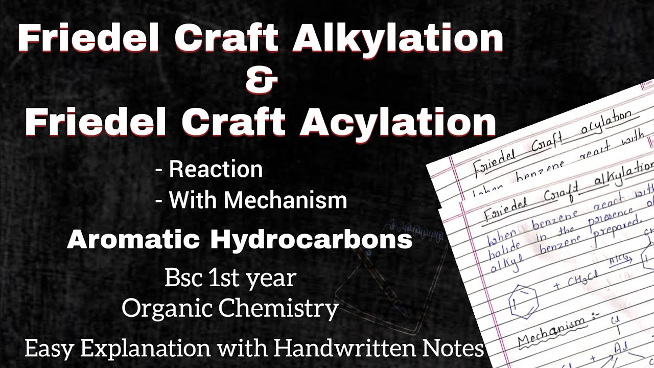 Friedel–Crafts Alkylation & Acylation Reactions | Definition with ...