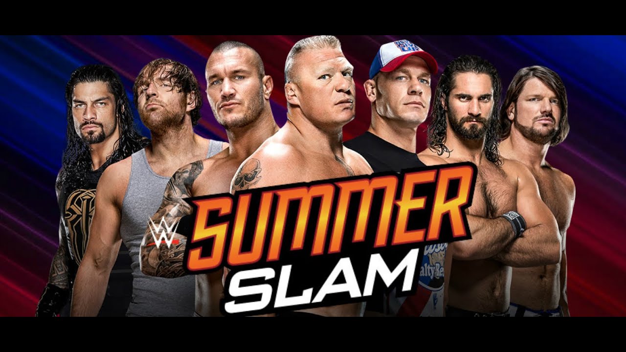 My WWE SummerSlam 2016 FULL MATCH CARD - RAW & SMACKDOWN LIVE ...