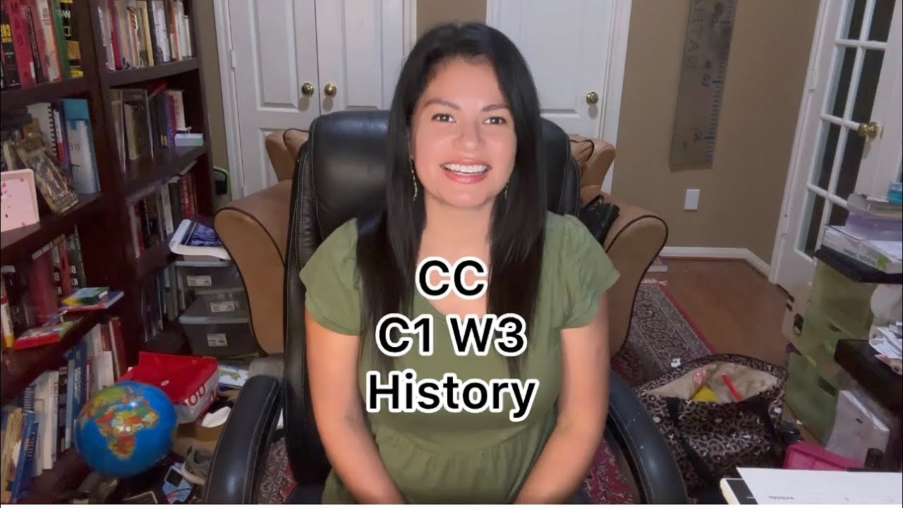 CC Cycle 1 Week 3 History - YouTube