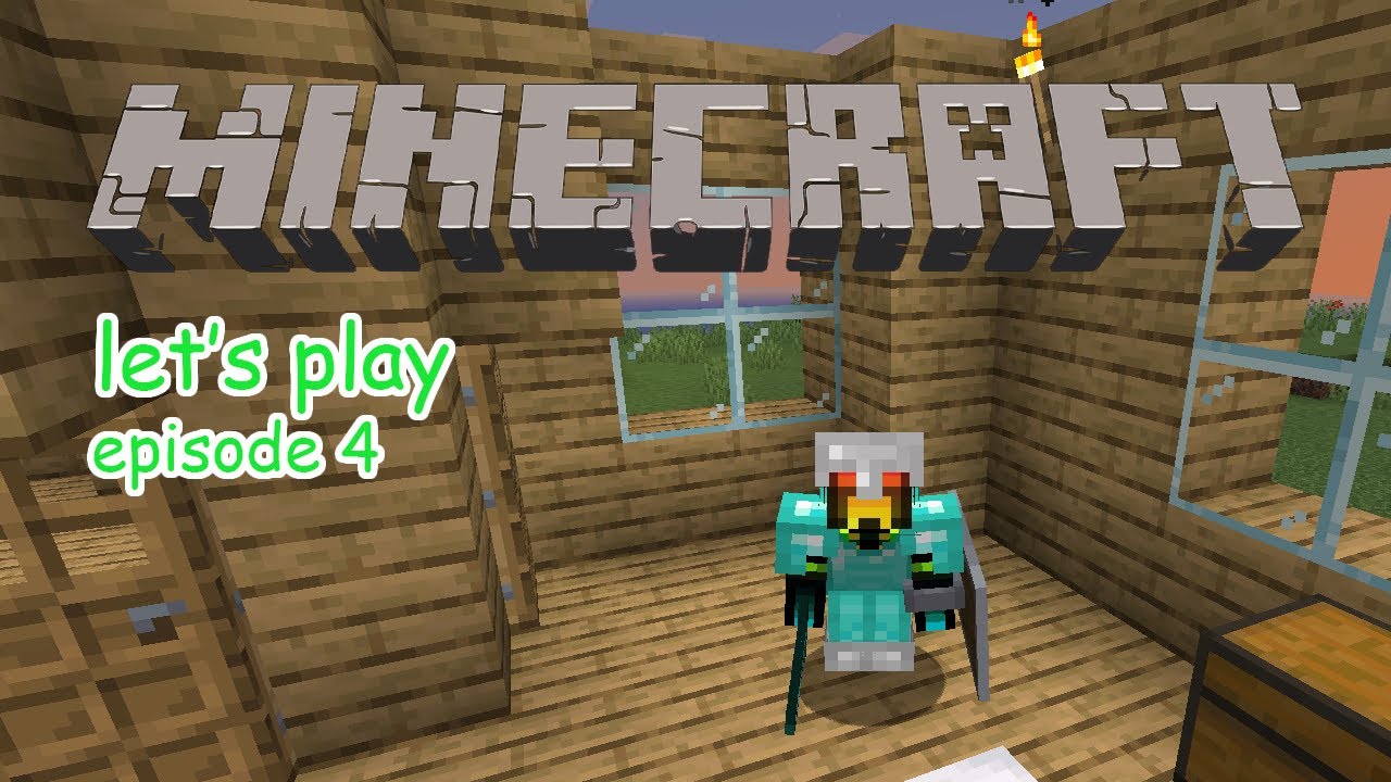 Minecraft Let's Play Episode 4: halfway there! - YouTube
