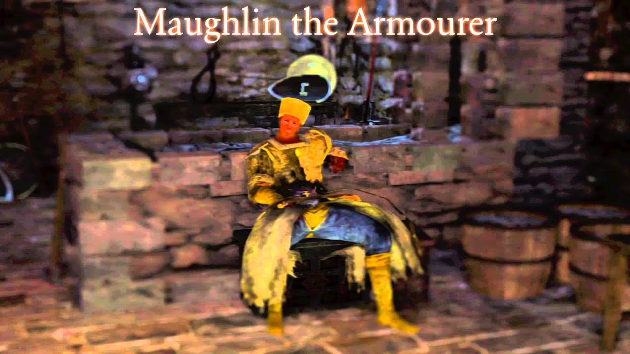 Dark Souls 2 Dialogue - Maughlin the Armourer - YouTube