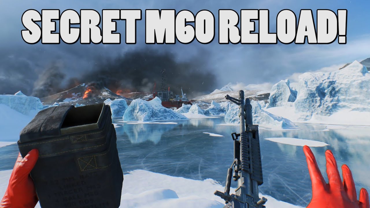 Dropping that secret M60 reload Battlefield 2042 - YouTube