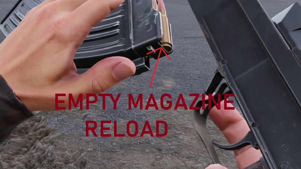 arma reforger empty magazine reload - YouTube
