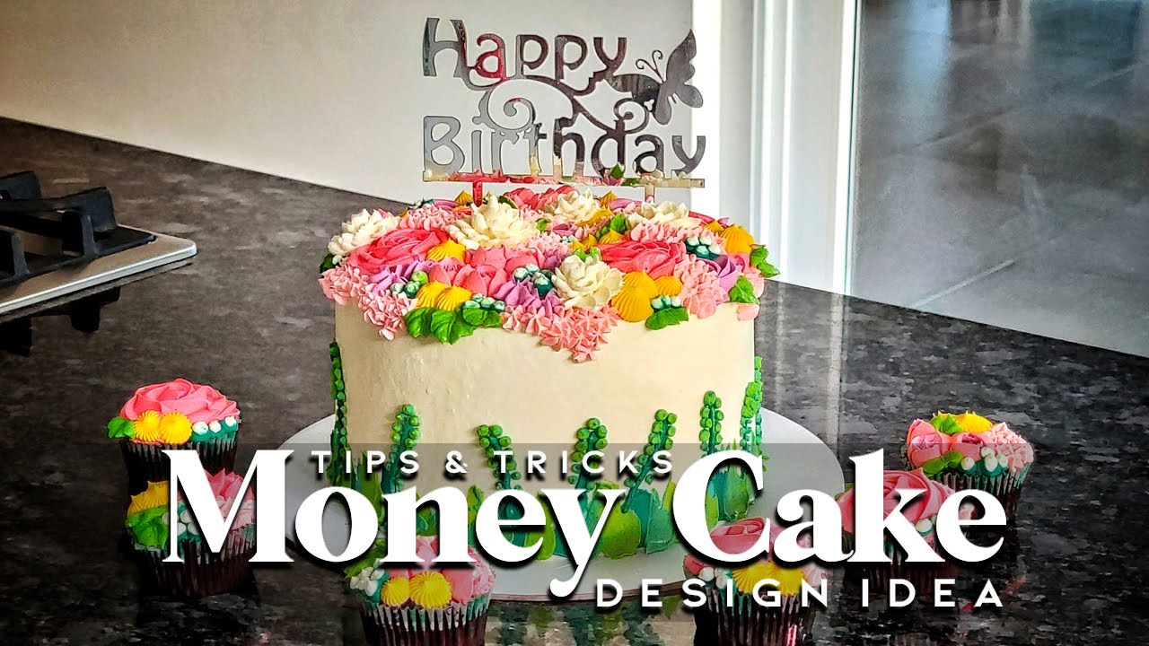 How to Make Money (Pull-Out) Cake: Money Cake Design Idea - YouTube